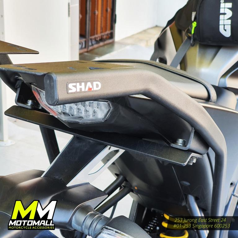 [SHAD] YAMAHA MT15 rack / bracket for motorcycle top box, Motorcycles ...