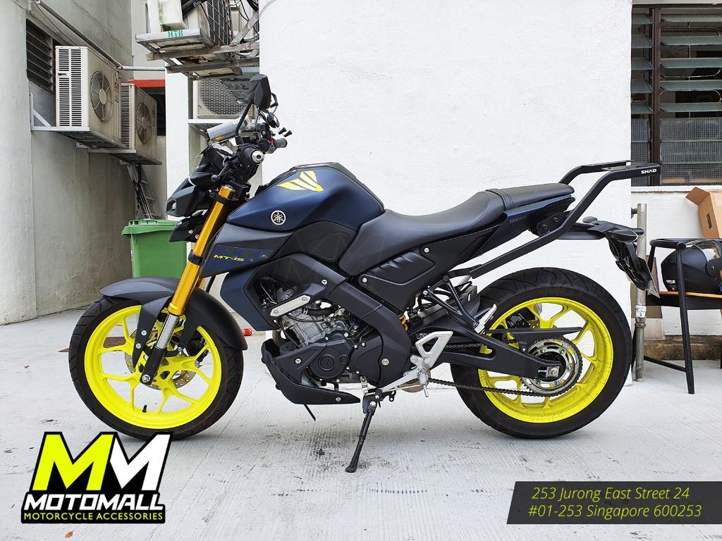 [SHAD] YAMAHA MT15 rack / bracket for motorcycle top box, Motorcycles ...