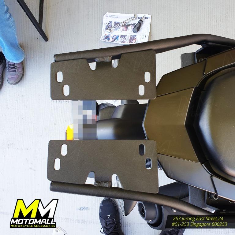 [SHAD] YAMAHA MT15 rack / bracket for motorcycle top box, Motorcycles ...