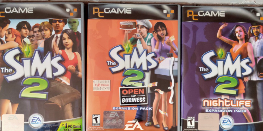 SIMS 2 with 2 expansion packs, Video Gaming, Video Games, Others on ...