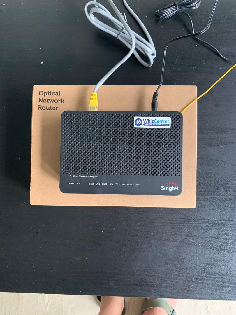 SingTel Huawei Optical Network Router, Computers & Tech, Parts ...
