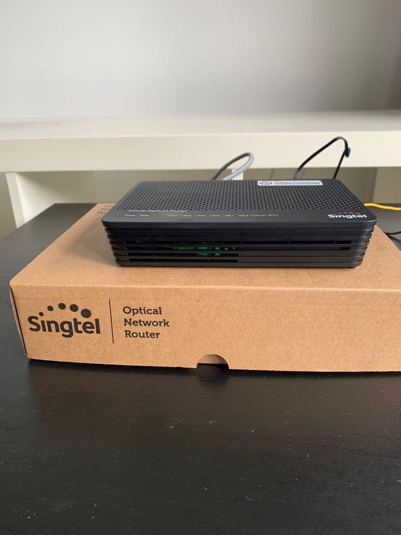 SingTel Huawei Optical Network Router, Computers & Tech, Parts ...