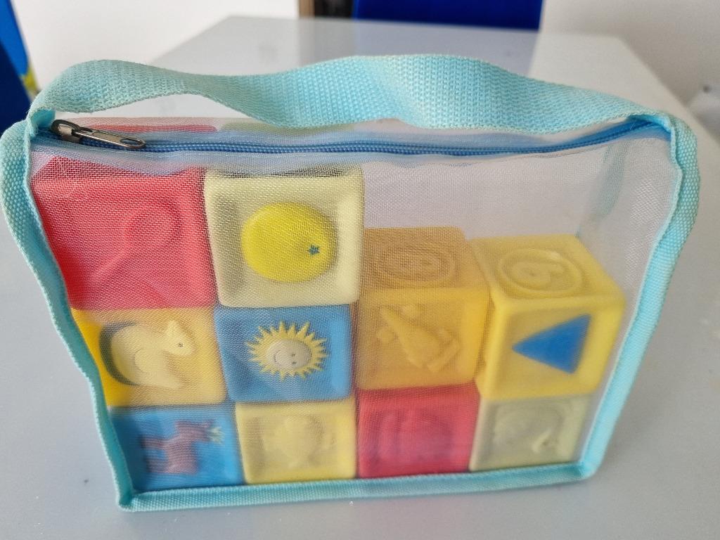 Soft stacking blocks, Hobbies & Toys, Toys & Games on Carousell