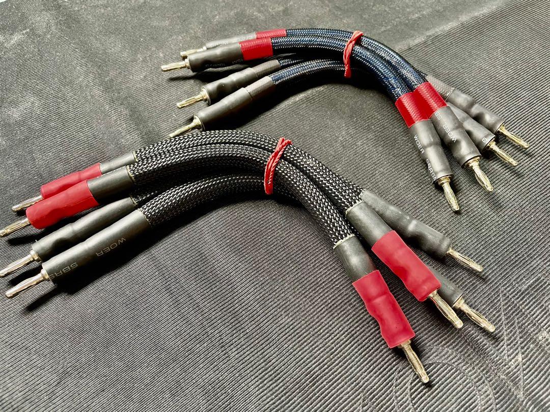 Speaker biwiring jumper cables. , Audio, Other Audio Equipment on Carousell