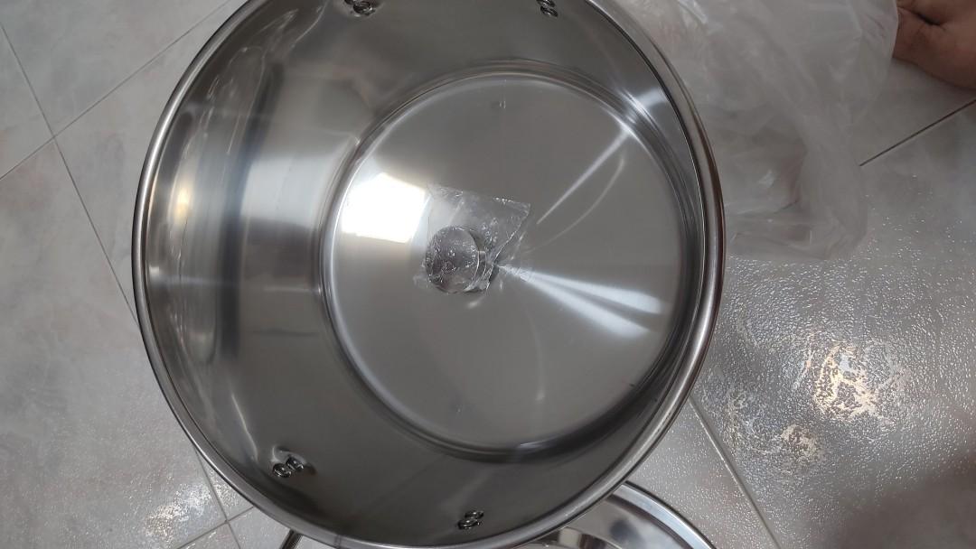 Stainless Cooking Pot SUS304, TV & Home Appliances, Kitchen Appliances ...