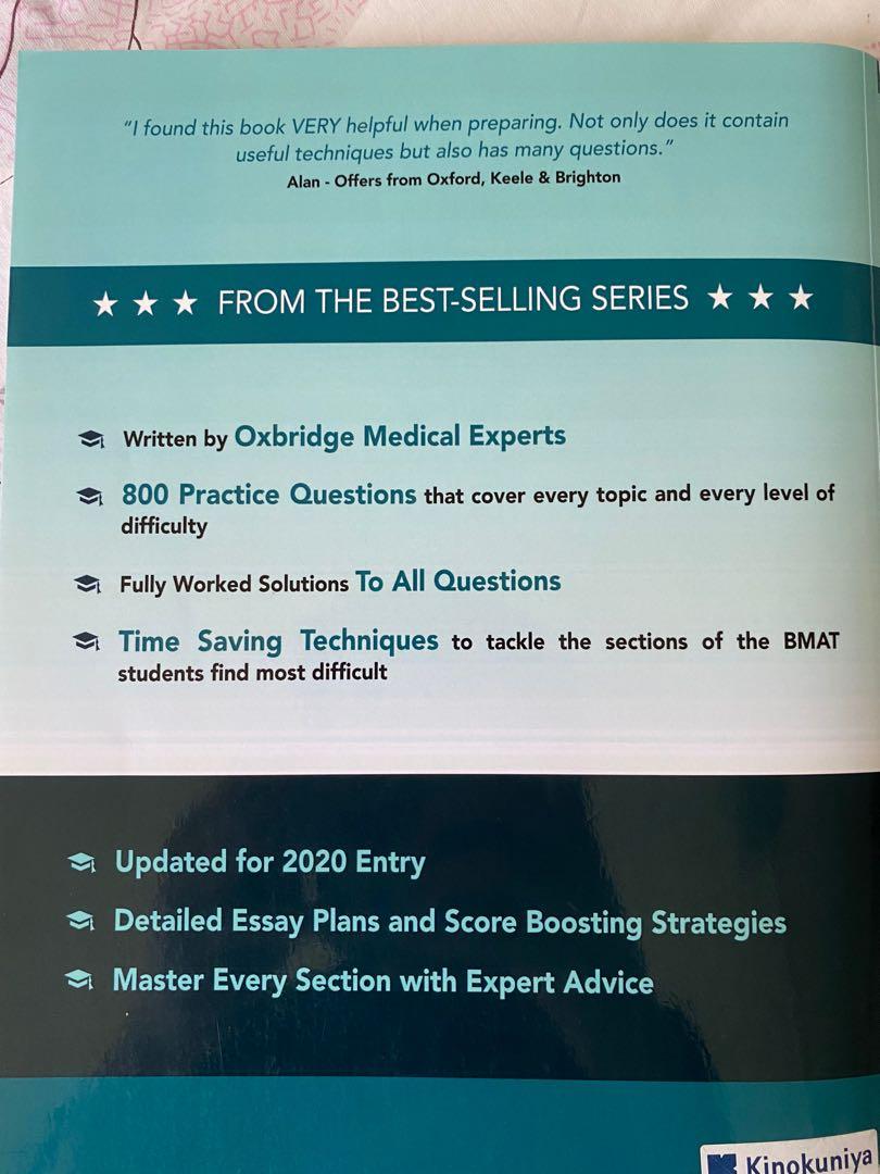 The Ultimate BMAT Guide: 2020 Edition - 800 Practice Questions, Hobbies ...