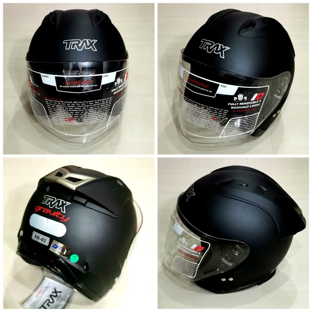 Trax Helmet, Motorcycles, Motorcycle Accessories on Carousell