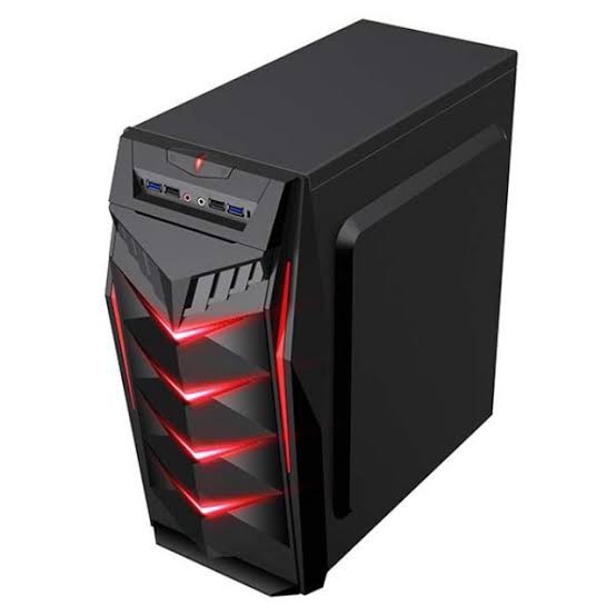 Trendsonic Mustang PC Case with 700w PSU and 1 Blue Led Fan, Computers ...