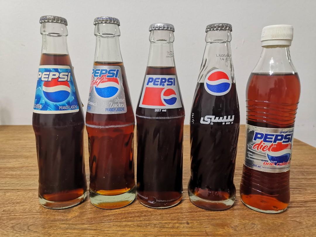 Various mini pepsi bottles, Food & Drinks, Alcoholic Beverages on Carousell