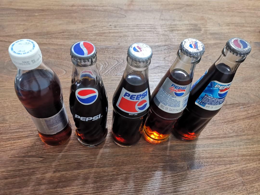 Various mini pepsi bottles, Food & Drinks, Alcoholic Beverages on Carousell