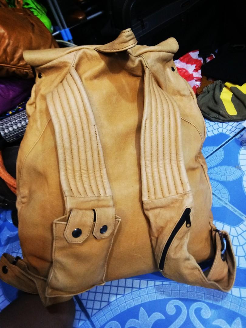 RUSH SALE!Vintage JOpej Genuine Leather Backpack, Men's Fashion, Bags ...