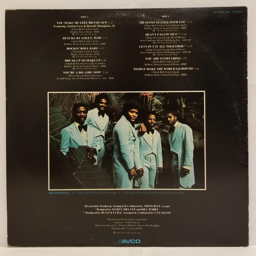 黑膠唱片Vinyl LP- The Stylistics : The Best of Stylistics (Singapore), 興趣及遊戲, 收藏品及紀念品, 明星周邊 - Carousell