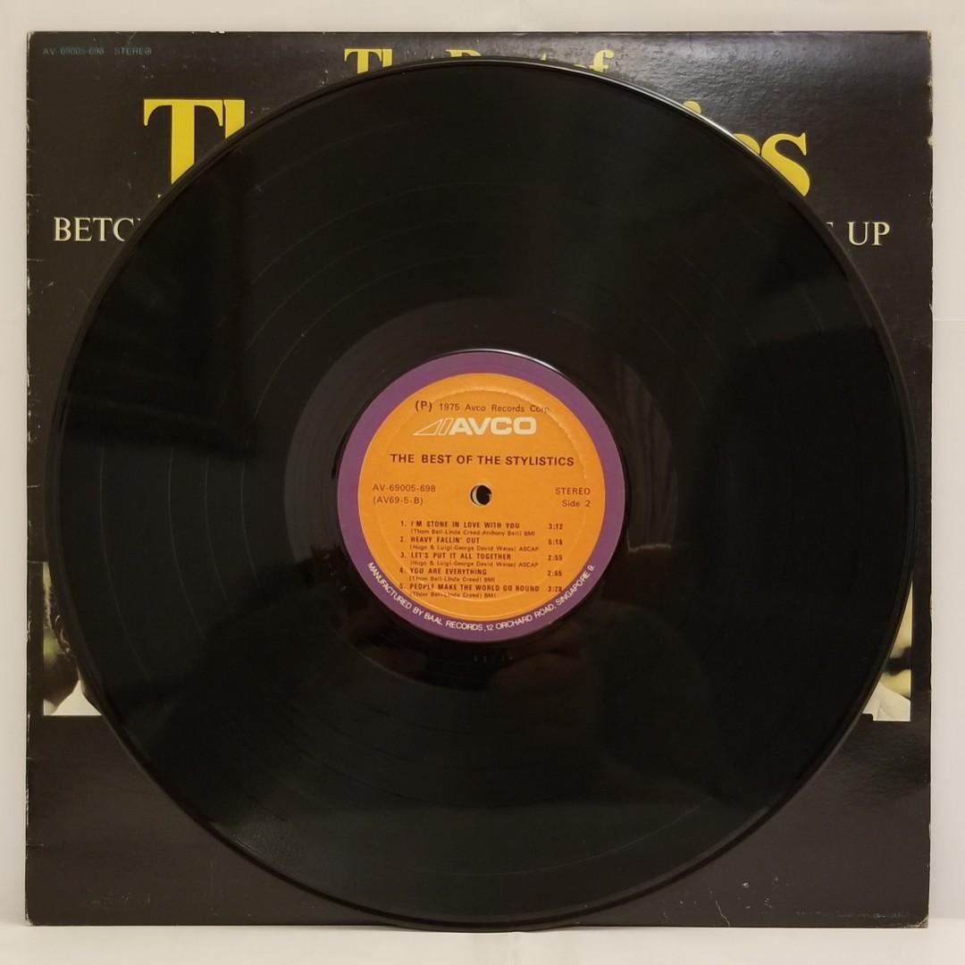 黑膠唱片Vinyl LP- The Stylistics : The Best of Stylistics (Singapore), 興趣及遊戲, 收藏品及紀念品, 明星周邊 - Carousell