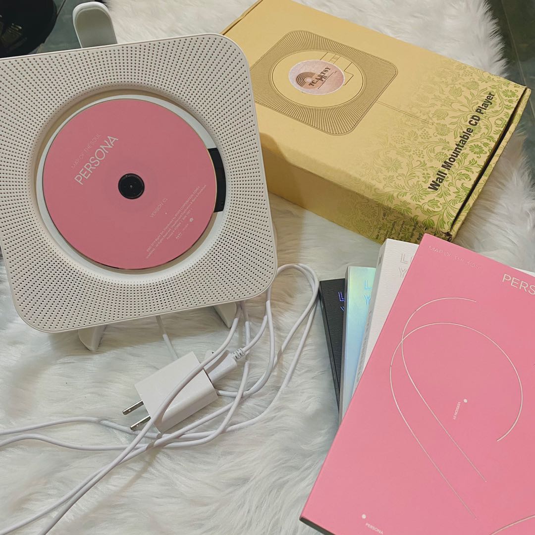 White MUJI CD Player, Audio, Portable Music Players on Carousell