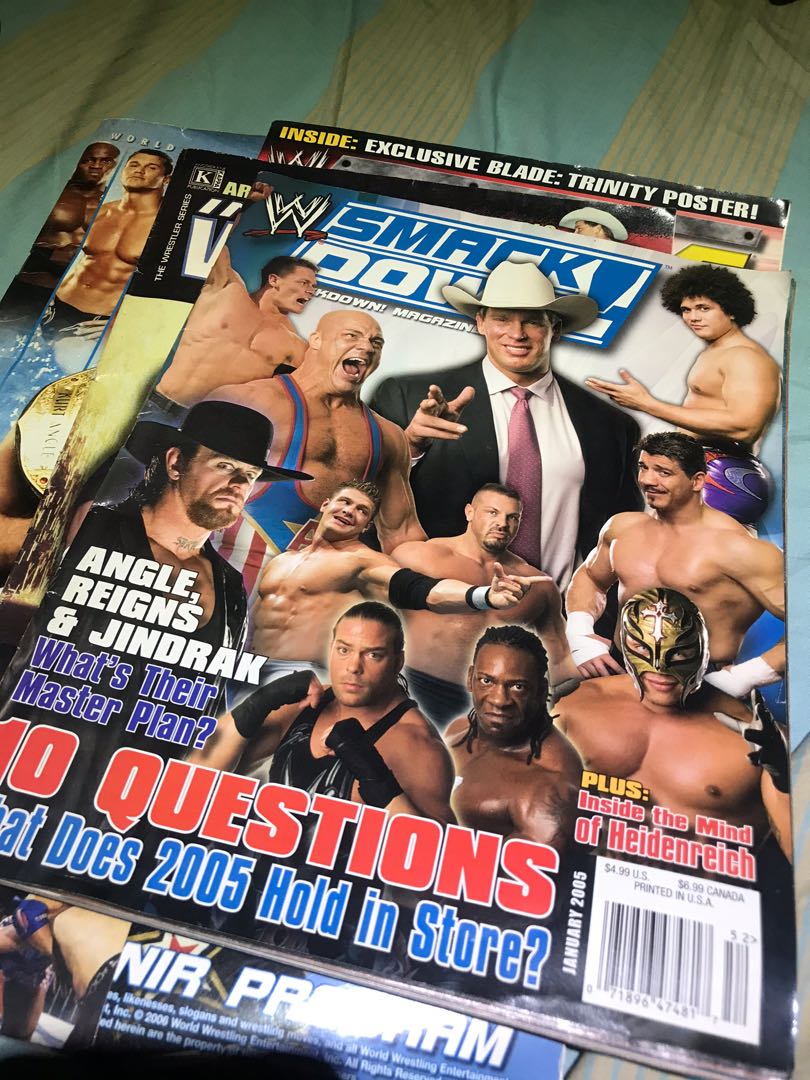 WWE Magazines, Hobbies & Toys, Books & Magazines, Magazines on Carousell