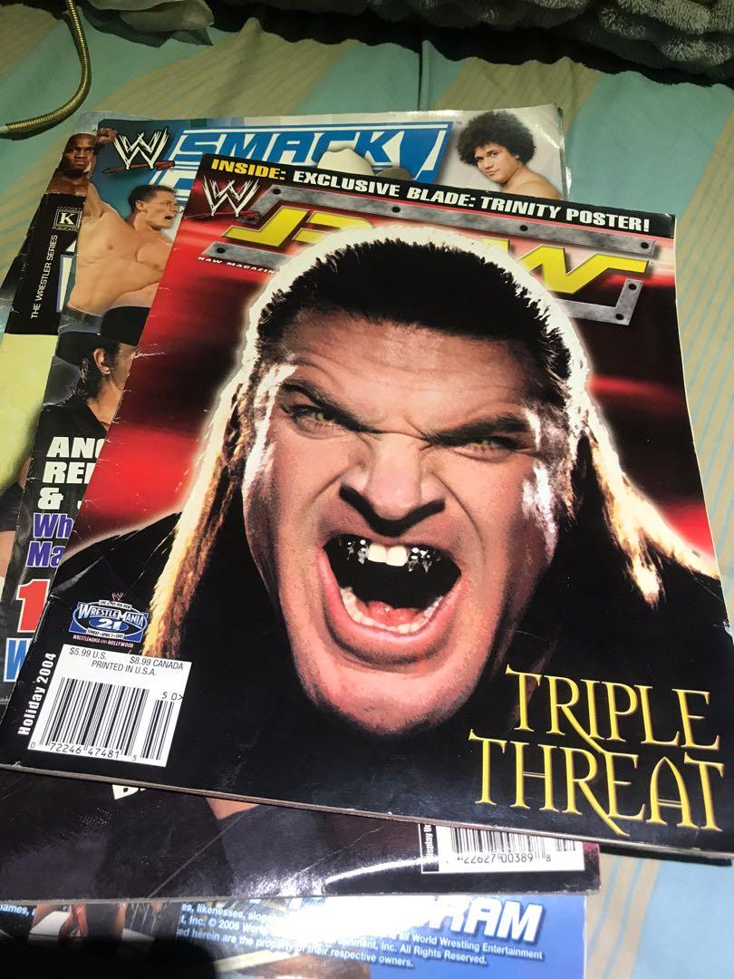 WWE Magazines, Hobbies & Toys, Books & Magazines, Magazines on Carousell