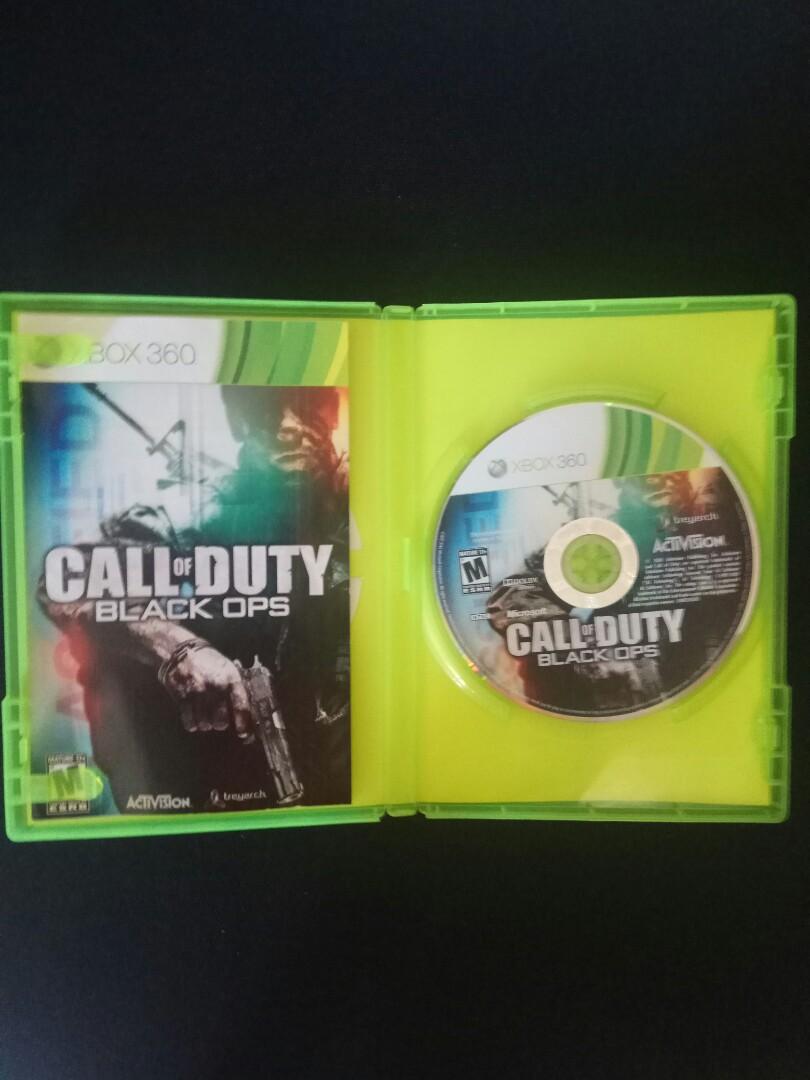 Xbox360 Call of Duty Black Xbox Series X 可玩, 電子遊戲, 電子遊戲, Xbox - Carousell
