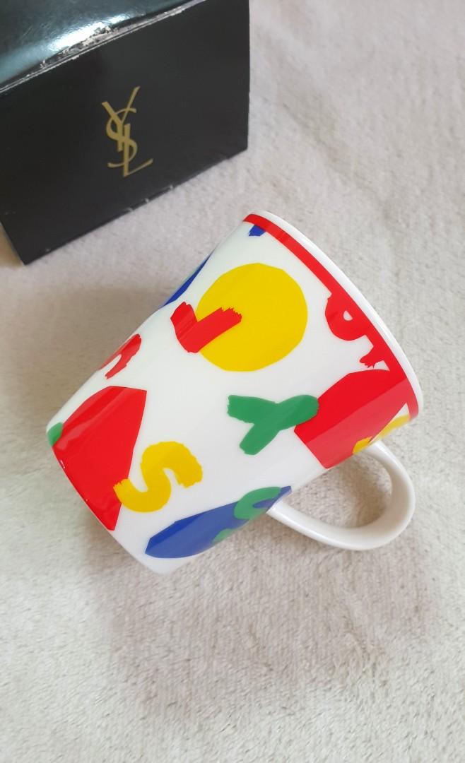 Ysl Logo Mug, Furniture & Home Living, Kitchenware & Tableware, Coffee ...