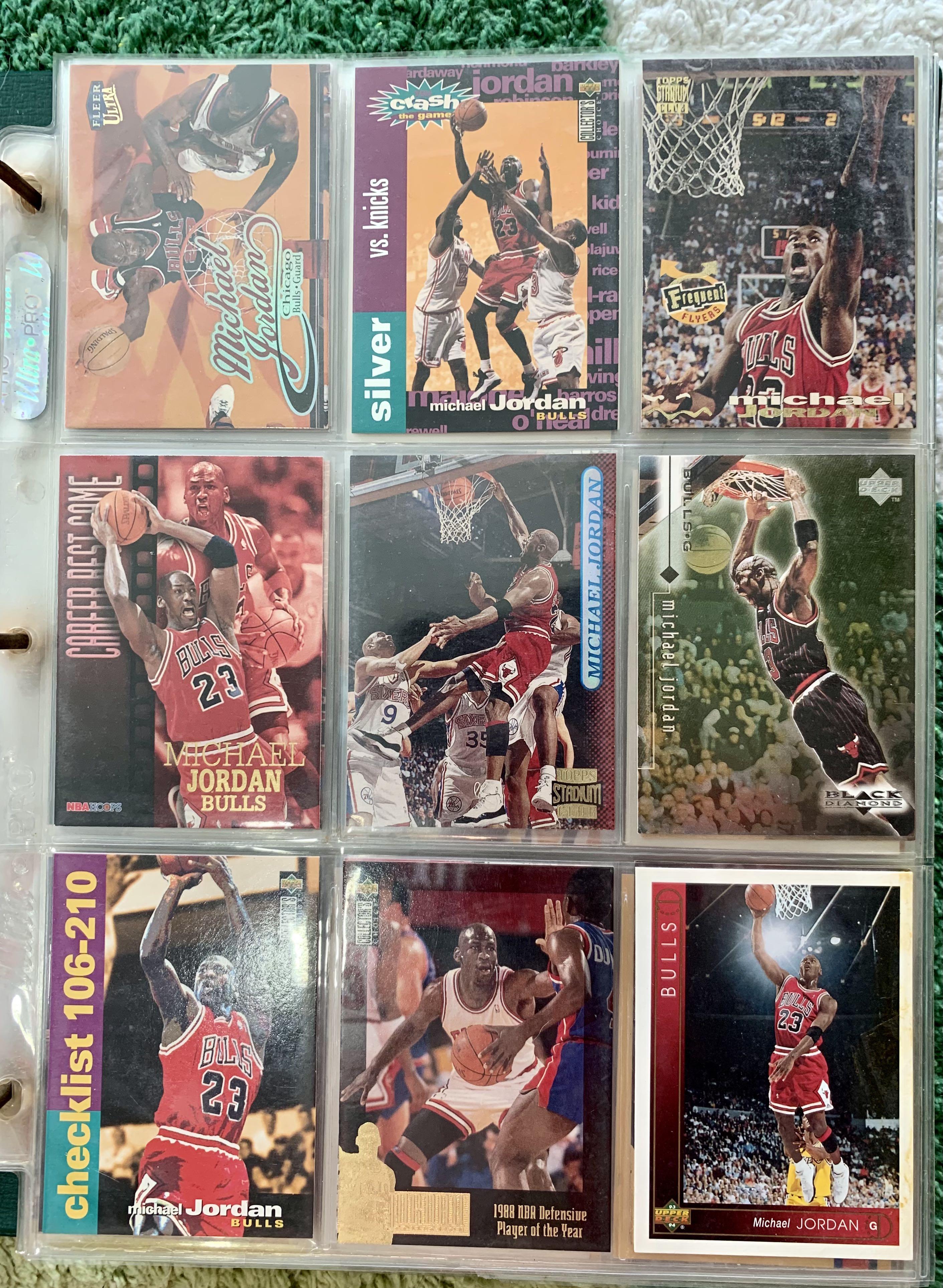 90s Assorted Michael Jordan/Magic Johnson cards, Hobbies & Toys ...