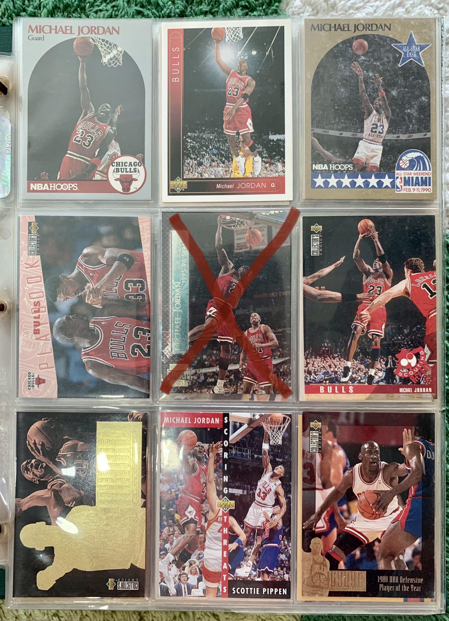 90s Assorted Michael Jordan/Magic Johnson cards, Hobbies & Toys ...