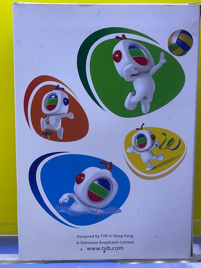 清屋平讓 全新 罕有 TV Buddy 獎牌特別版 藍色 TVB 24cm / 9吋高 Tvbuddy Figure 公仔, 興趣及遊戲 ...