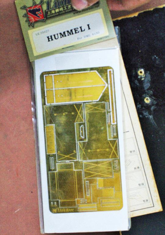 全新 -Lion roar-獅鳴-LE35027-1/35-Germany Hummel I -for Dragon 6150/6204 ...