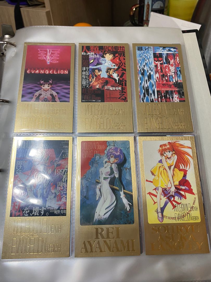 新世紀福音戰士 wide Part 1 + 2 full set, 興趣及遊戲, 手作＆自家設計, 工藝用品及工具 - Carousell