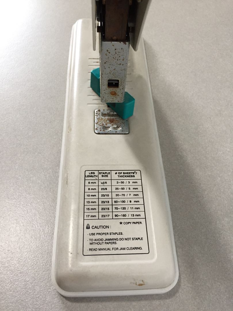 ABBA Heavy duty stapler, Everything Else on Carousell