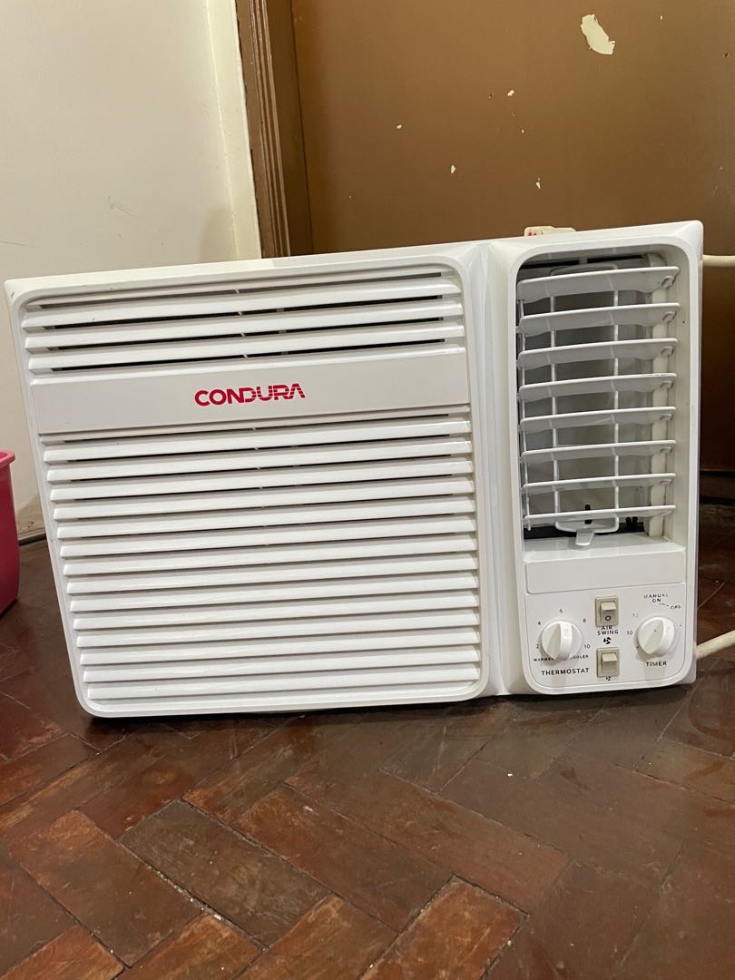 ALMOST NEW Condura 1HP non inverter window Aircon, TV & Home Appliances ...