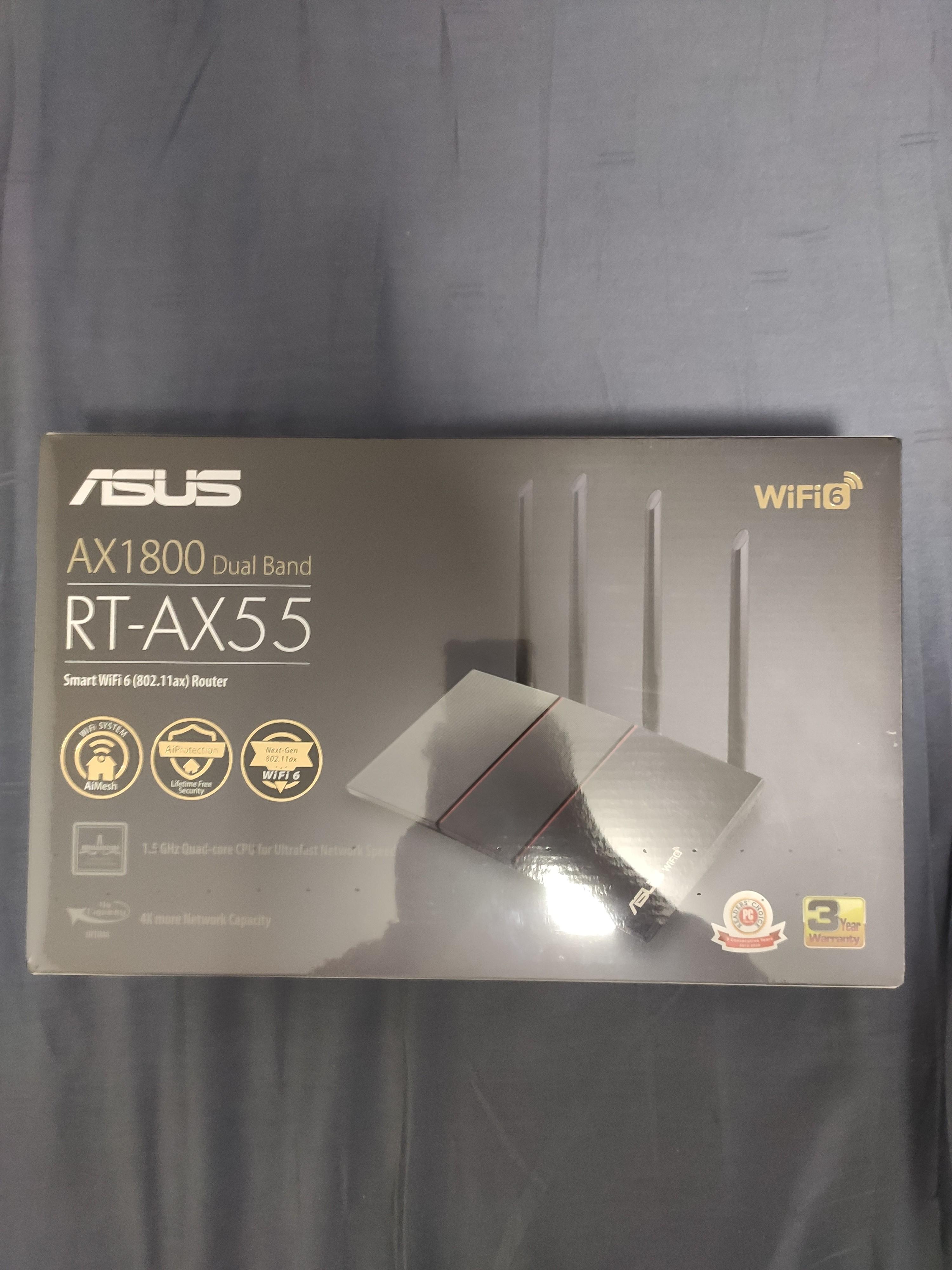 Asus RT-AX55, Computers & Tech, Parts & Accessories, Networking on ...