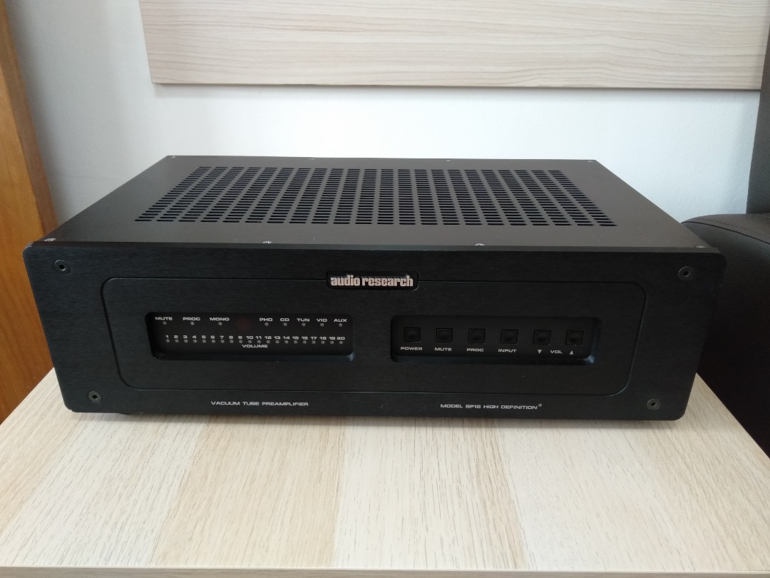 Audio Research SP16 Stereo Tube Pre Amplifier, Audio, Other Audio ...