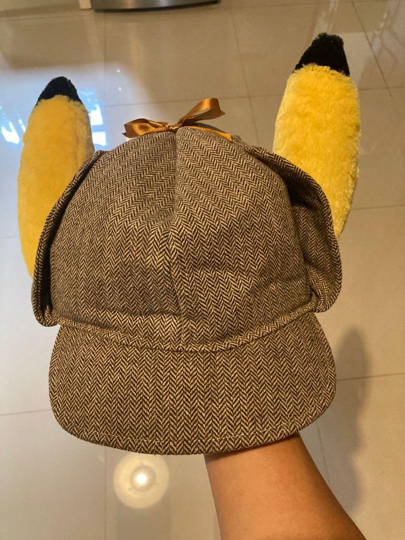 Authentic life size Detective Pikachu Hat, Pokémon, Hobbies & Toys ...