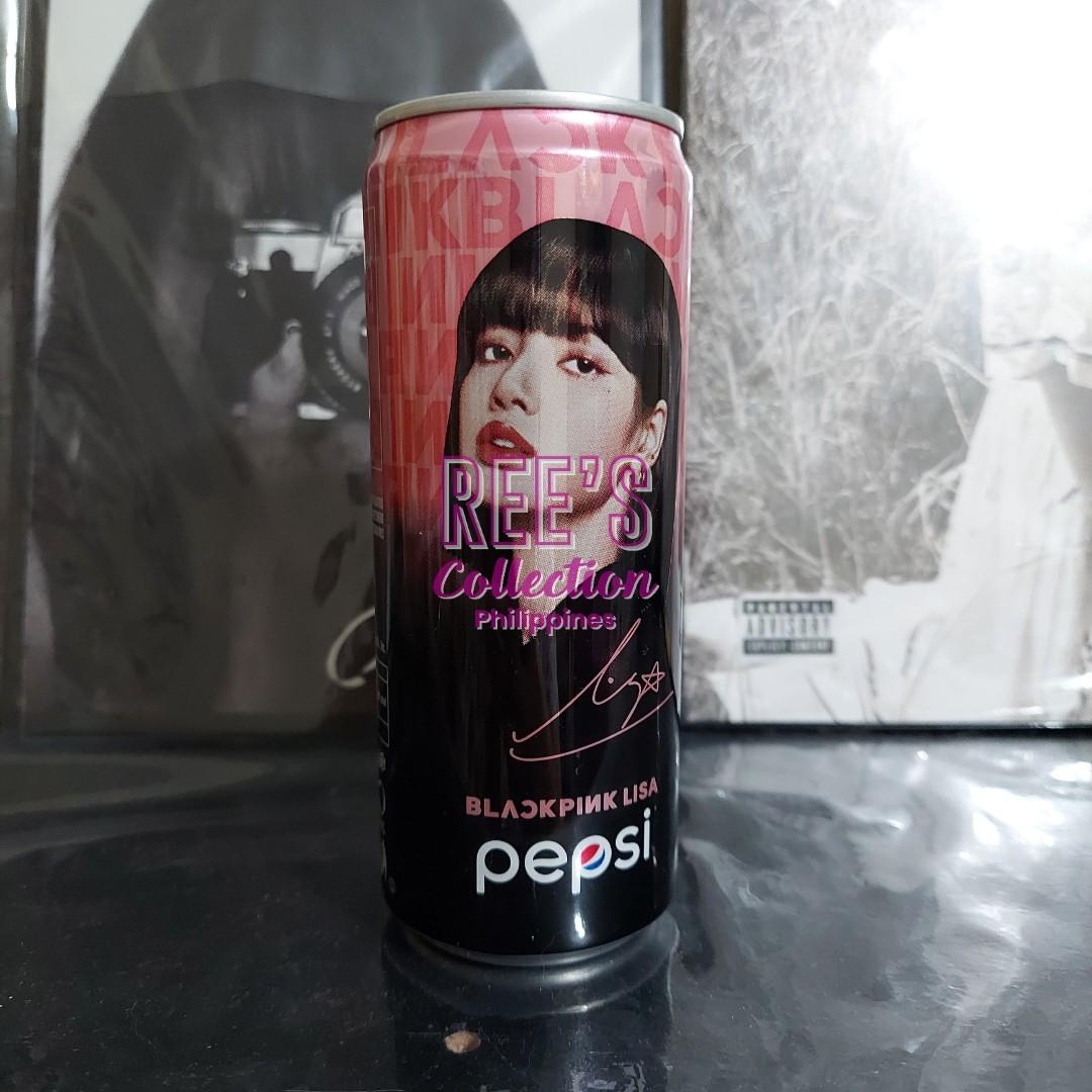 Blackpink Lisa Pepsi Can (With liquid content), Hobbies & Toys ...