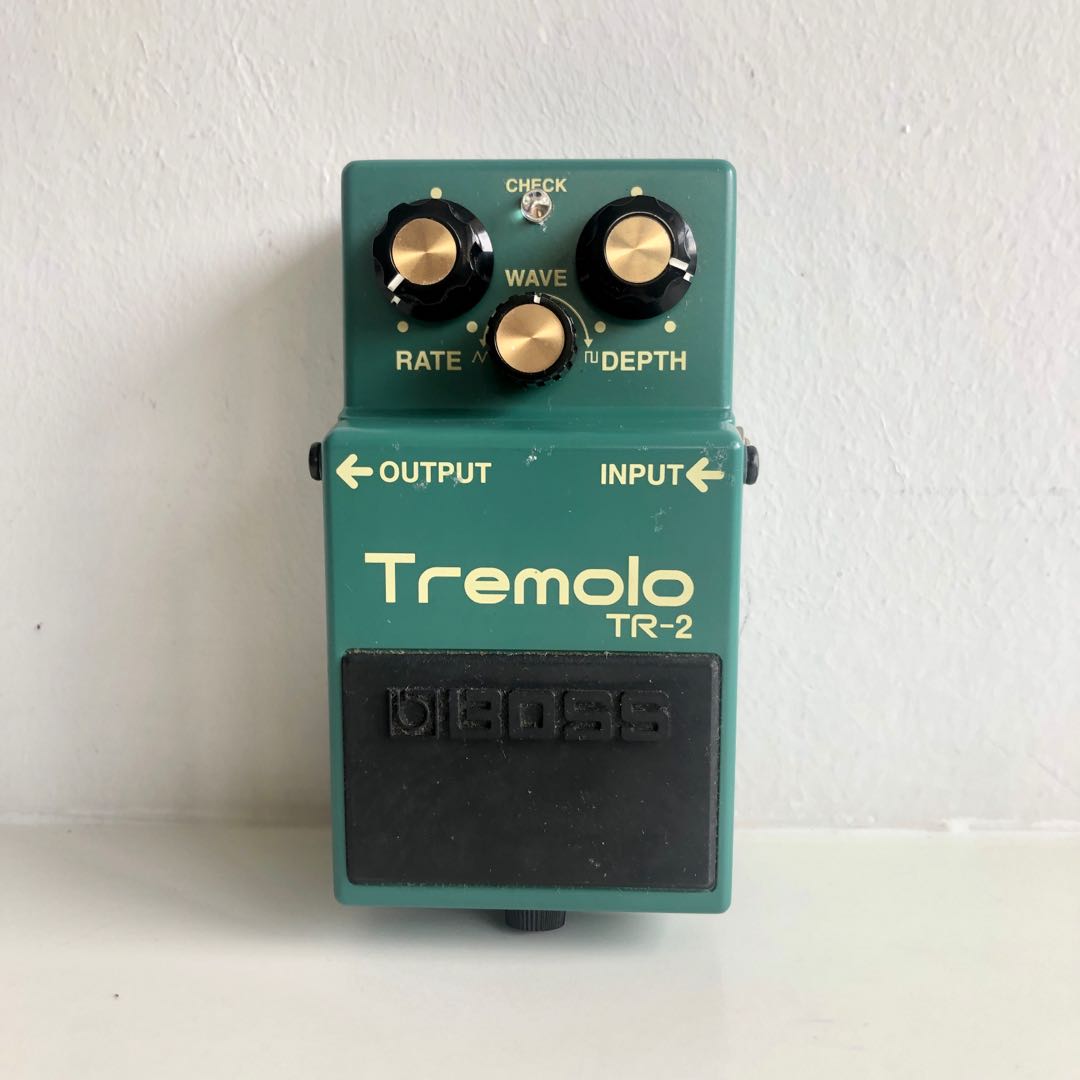 Boss TR-2 Tremolo Pedal, Hobbies & Toys, Music & Media, Music ...