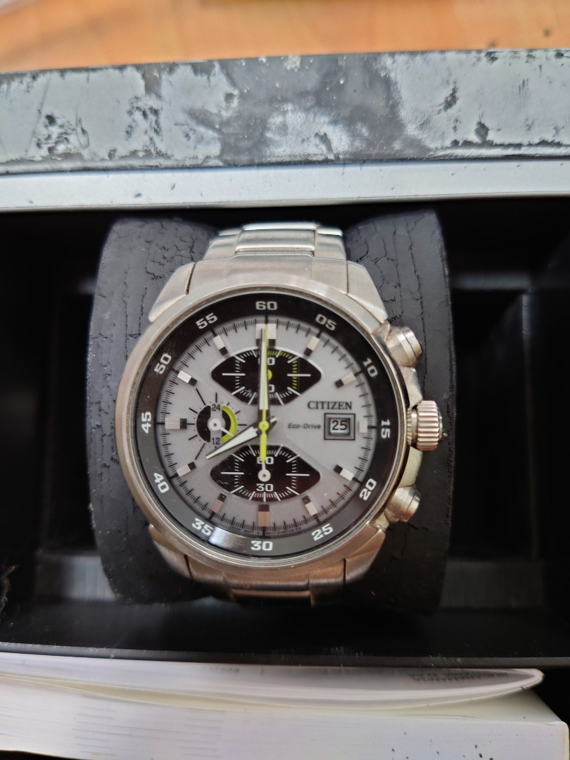 Citizen eco drive s/steel chronograph, Mobile Phones & Gadgets ...