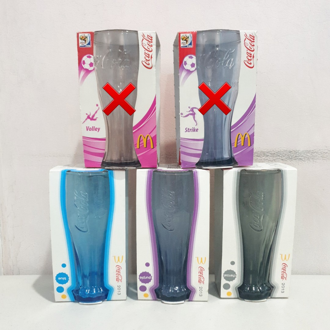 Coca-Cola Glasses Collection Set (Coke), Hobbies & Toys, Memorabilia ...