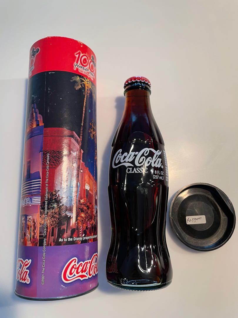 Coca-Cola Walt Disney World 100 Years of Magic Coke Bottle W/ Tube ...