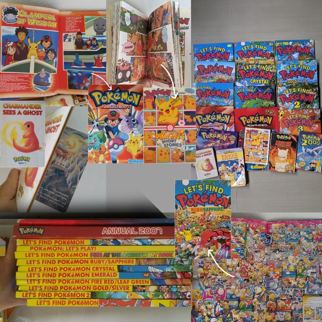 Collector's Pokemon books, comic, Annual 2007, Let's Find Pokemon ...
