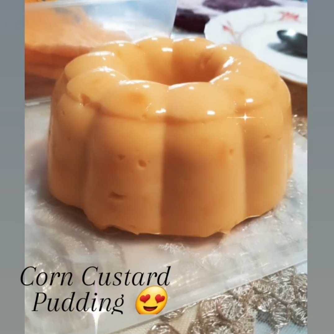 Corn Custard Pudding, Food & Drinks, Packaged & Instant Food on Carousell