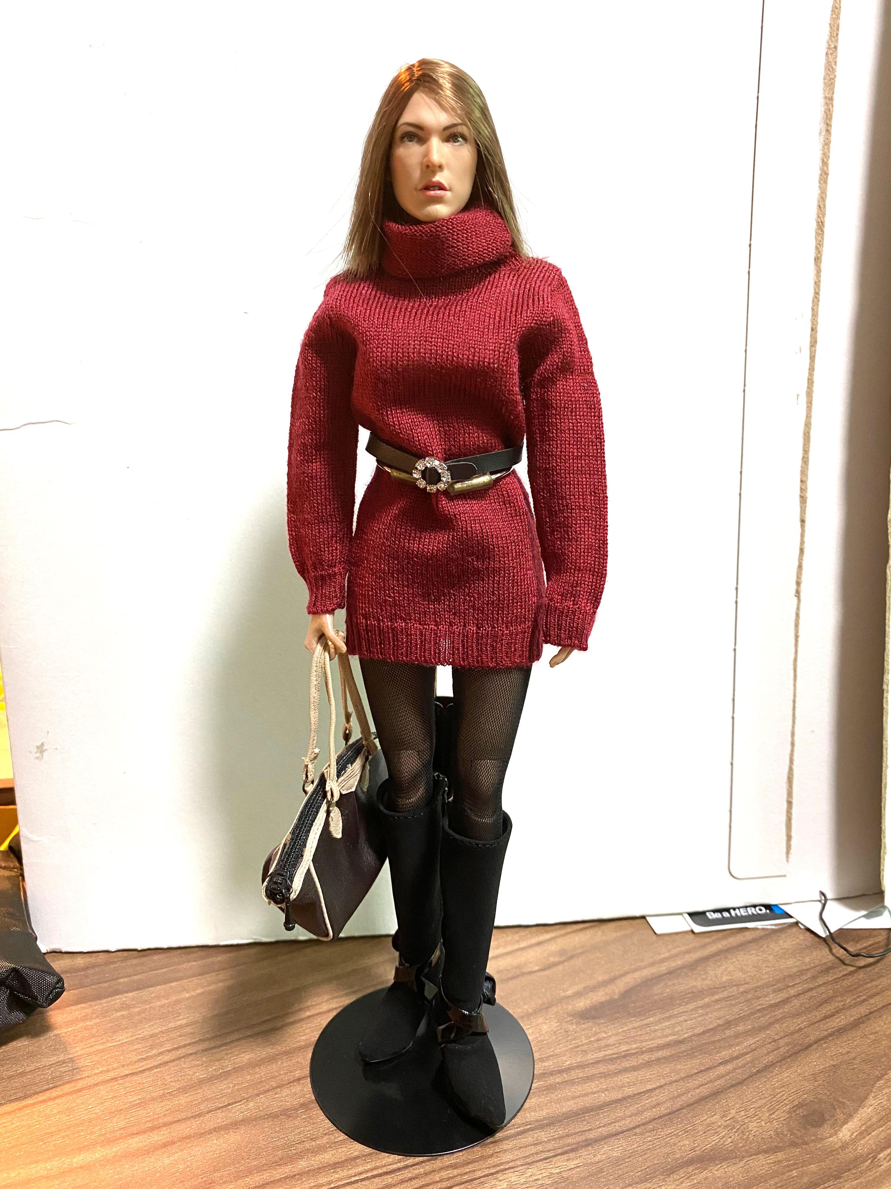 Custom 1/6 Female Figure with Very Cool Head, Hobbies & Toys, Toys ...