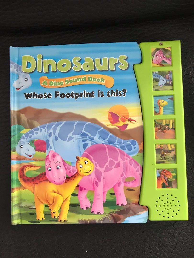 Dinosaur board book, Hobbies & Toys, Books & Magazines, Children's ...