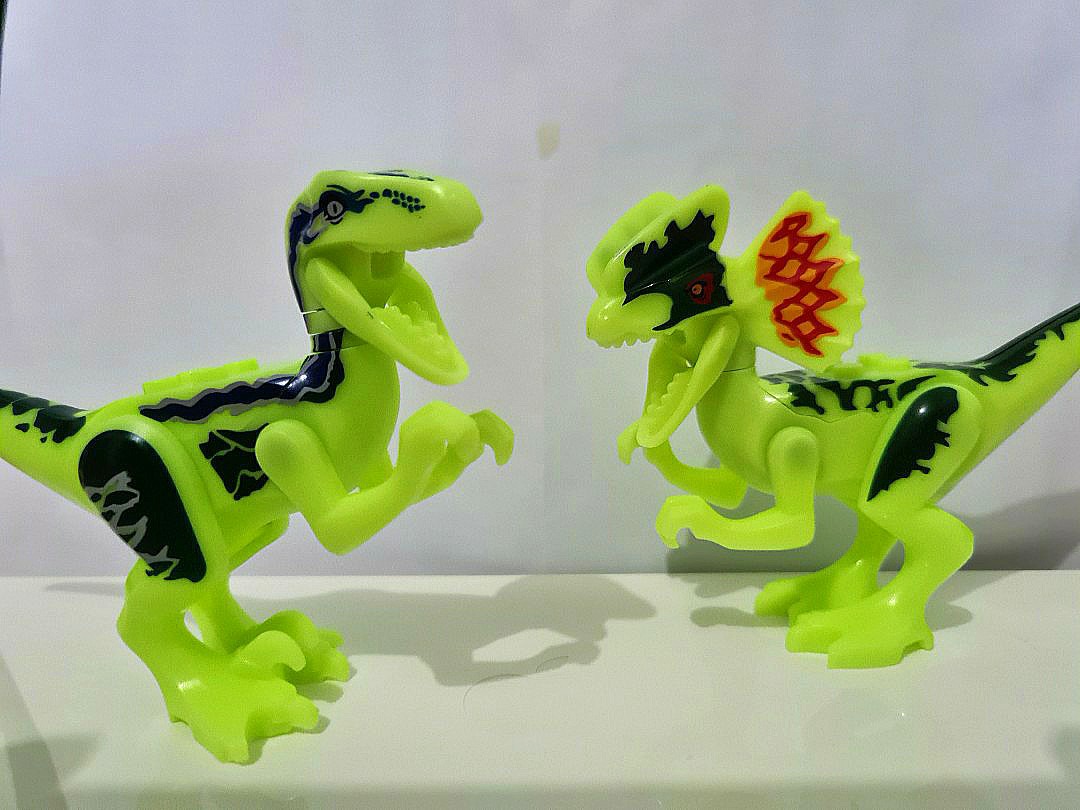 Dinosaur raptor figure (fits Lego), Hobbies & Toys, Toys & Games on ...
