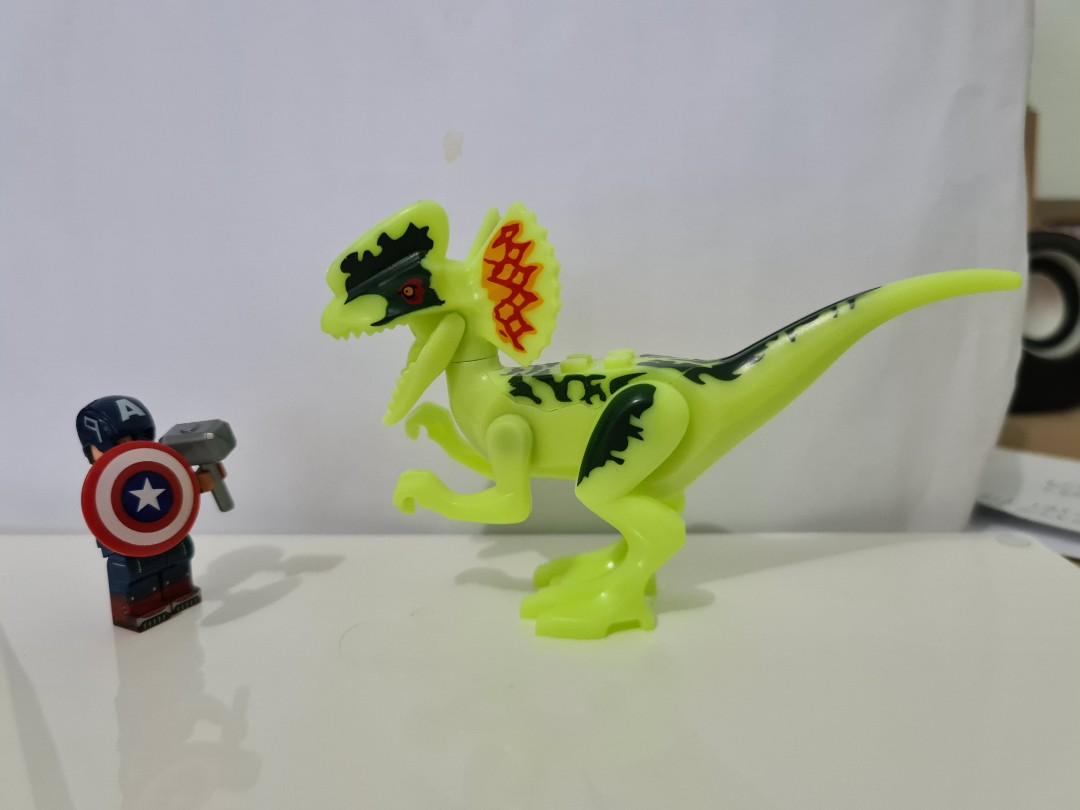 Dinosaur raptor figure (fits Lego), Hobbies & Toys, Toys & Games on ...