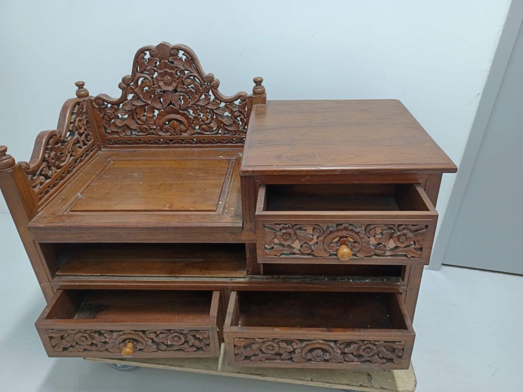 Drawer Chair, Furniture & Home Living, Furniture, Chairs on Carousell