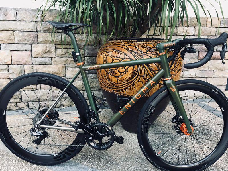 Enigma Excel Disc 6al 4v Titanium Limited Edition Road bike, Sports ...