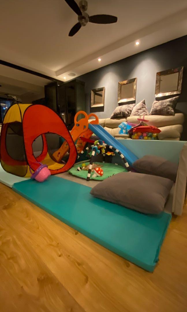 Foldaway Bumper Mat, Babies & Kids, Baby Nursery & Kids Furniture ...