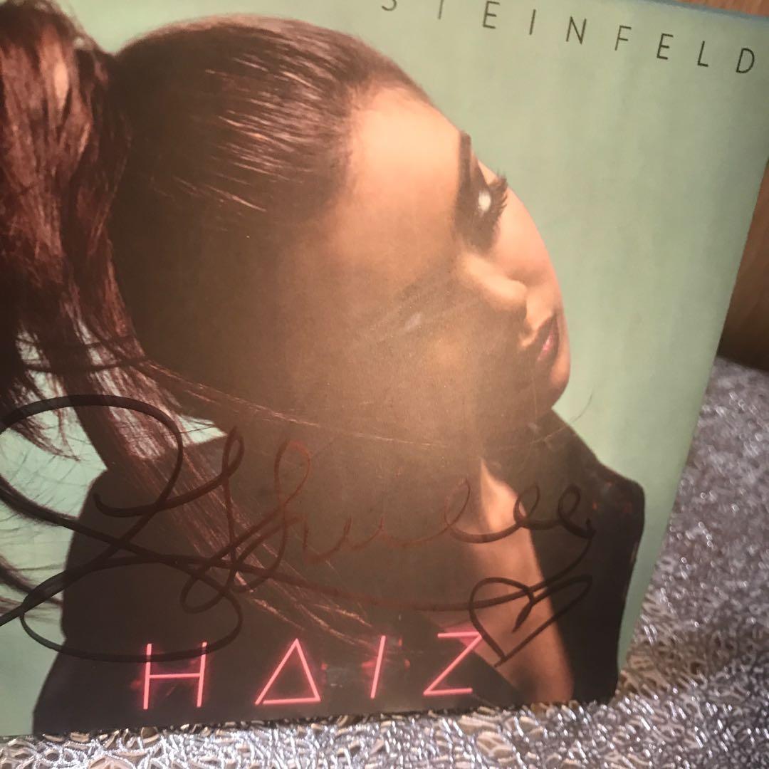 HAIZ - Hailee Steinfeld Signed CD EP, Hobbies & Toys, Music & Media ...