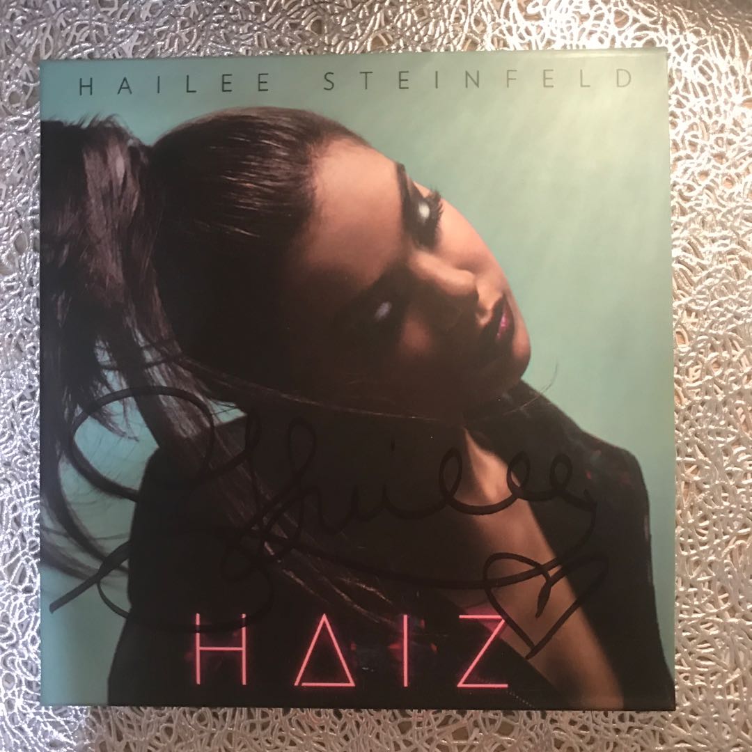 HAIZ - Hailee Steinfeld Signed CD EP, Hobbies & Toys, Music & Media ...