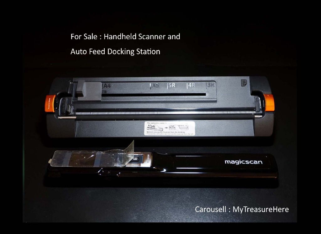 Handheld Scanner & Auto Feed Docking Station, Computers & Tech ...