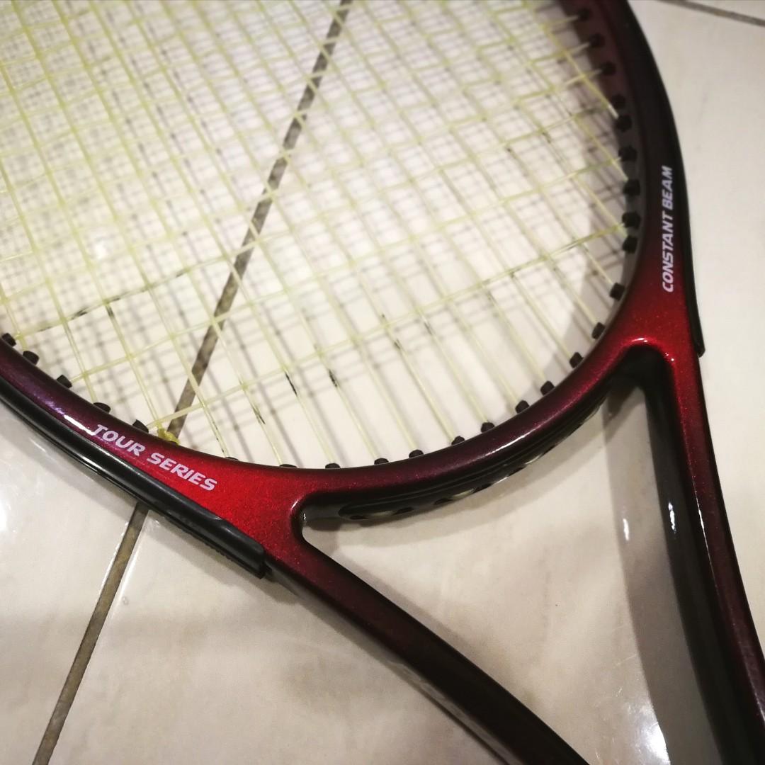 (Aku jual) HEAD Prestige Tour 600 tennis racket, Sports Equipment ...
